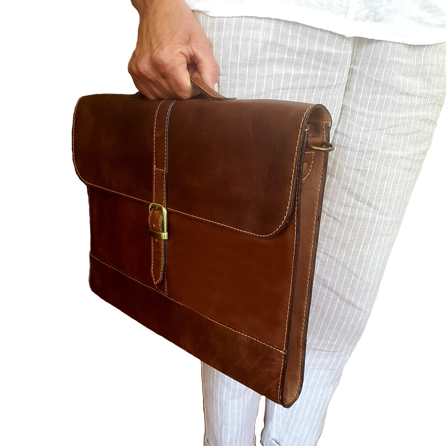 Porta Notebook de Cuero